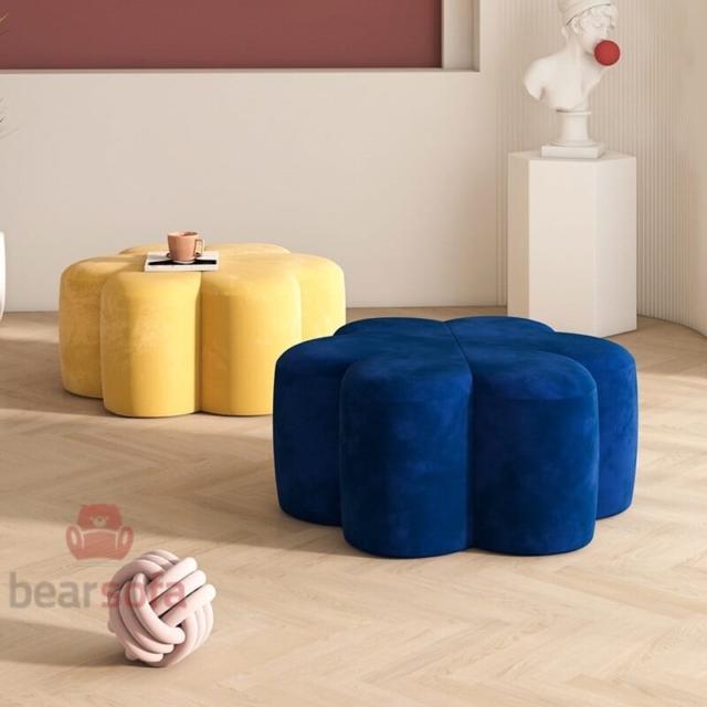 91 Mẫu ghế đôn sofa, ghế đôn tròn, ghế đôn dài đẹp, độc đáo, hiện đại