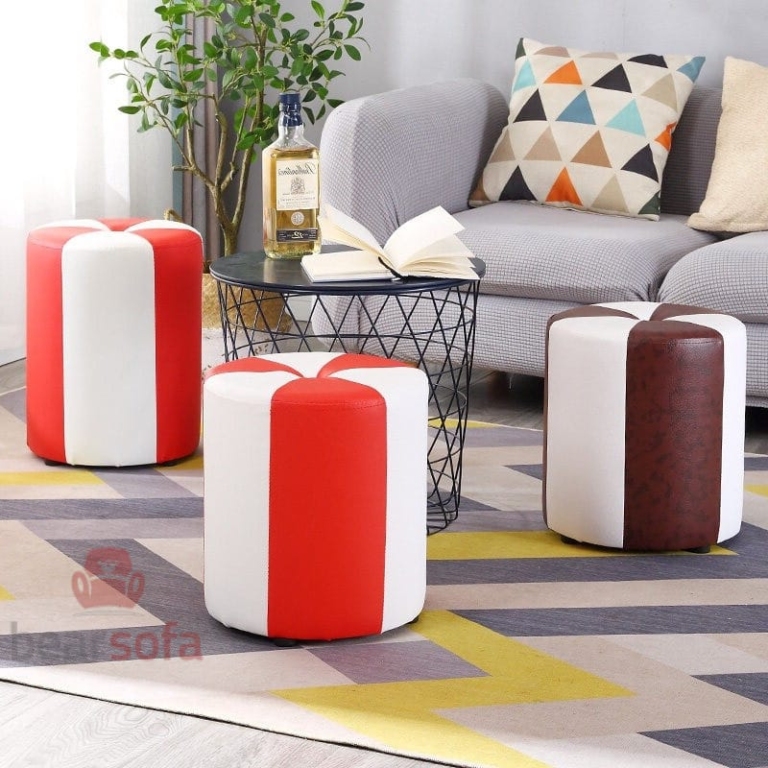 91 Mẫu ghế đôn sofa, ghế đôn tròn, ghế đôn dài đẹp, độc đáo, hiện đại