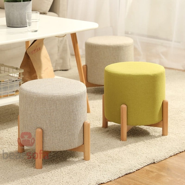 91 Mẫu ghế đôn sofa, ghế đôn tròn, ghế đôn dài đẹp, độc đáo, hiện đại